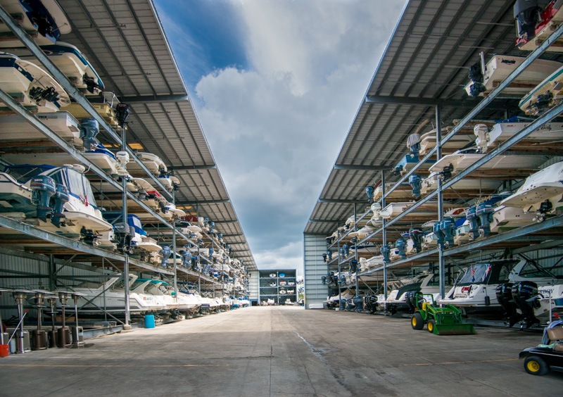 Wet Slip or Indoor Boat Storage Fort Myers | Salty Sam’s Marina